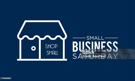 중소기업 11월 25일 토요일 토요일 중소기업의 벡터 그림입니다 배너 포스터 카드 및 배경 디자인을 위한 휴일 개념 소기업에