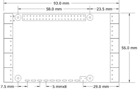 Sequent Microsystems 8 Mosfets 8 Layer Stackable Hat For Raspberry Pi