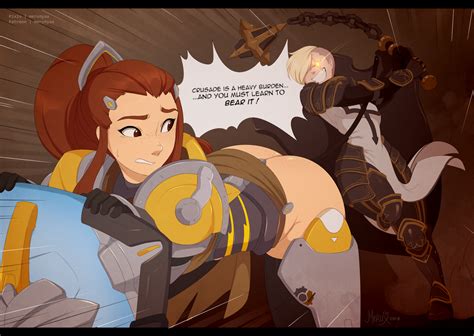 Rule 34 2d 2girls Armor Ass Bent Over Brigitte Brigitte Lindholm