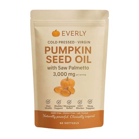 Everly Everly® Pumpkin Seed Oil Softgels Shop