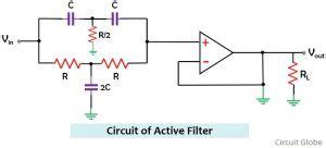 Difference Between Active And Passive Filter With Comparison Chart Circuit Globe