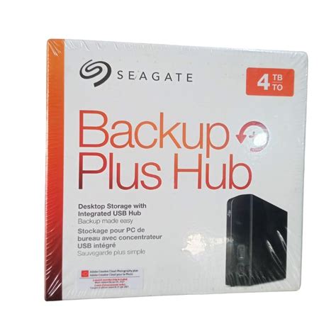 Seagate 4tb Backup Plus Hub External Hard Disc Vsonic