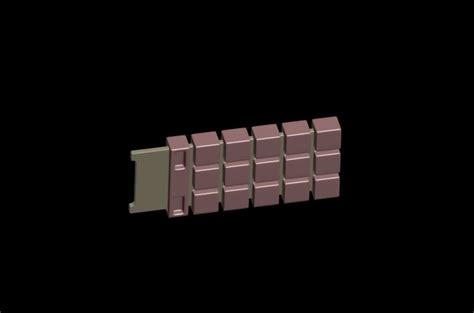 terminator t800 cpu chip cgtrader