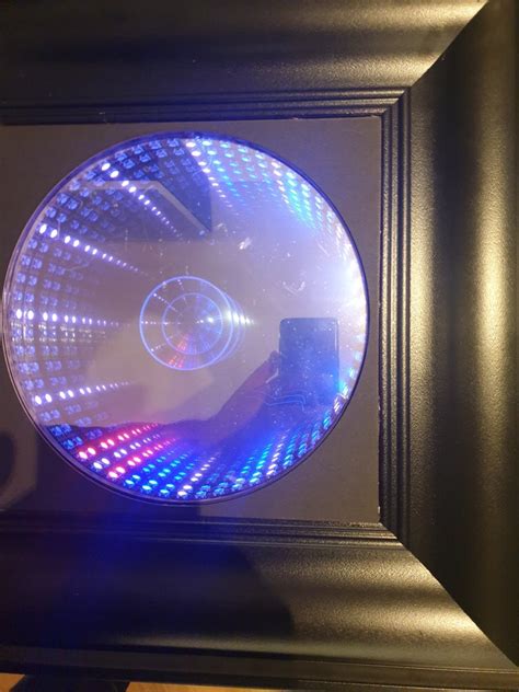 Easy Infinity Mirror Clock 9 Steps With Pictures Instructables