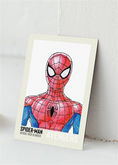 Spiderman Web Slinging Drawings