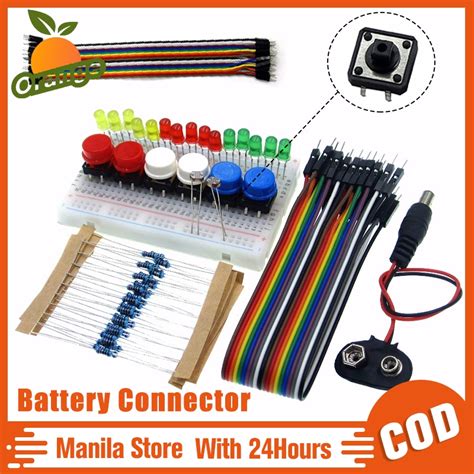 Complete Electronic Kit For Arduino Uno R3 With 400 Hole Breadboard 15