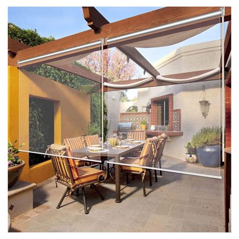 Cortinas De Lona Enrollables Para Exterior