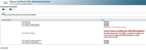 Solved Ccx Engine Activation Failed On Subscriber Cisco Community