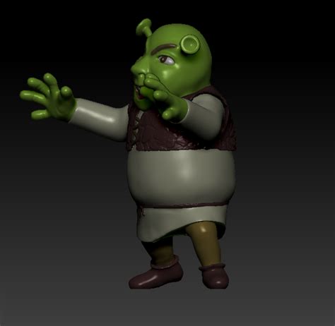Stl File Shrek 👽 ・design To Download And 3d Print・cults