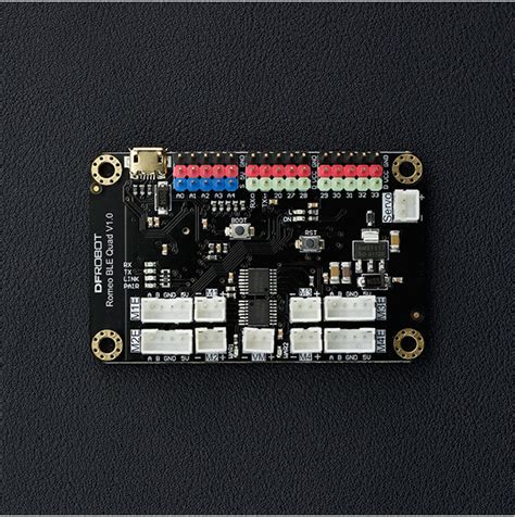 Купить dfrobot romeo ble quad bluetooth полноприводный робот хозяин
