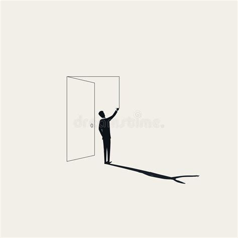 Create Your Own Opportunity Business Vector Concept Symbol Of Self Development Growth Success