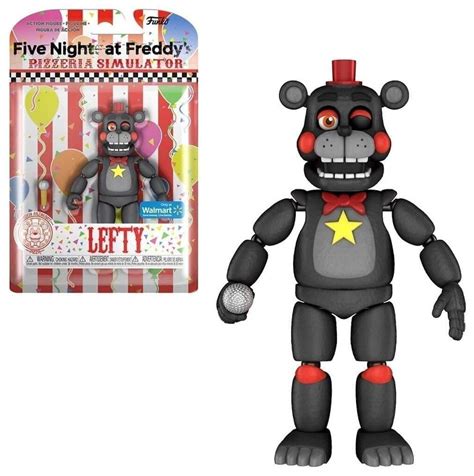 Подвижная фигурка Лефти Фнаф Pizza Simulator Lefty Action Figure 13 см — купить по выгодной