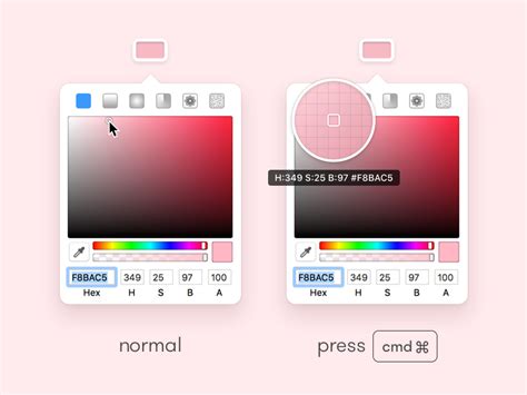 Enhanced Color Picker For Sketch By Wei Liu On Dribbble