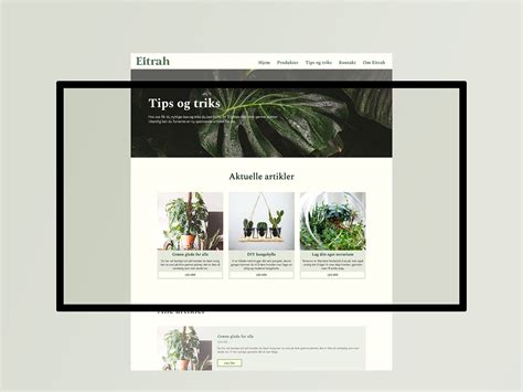 web project using html and css on behance