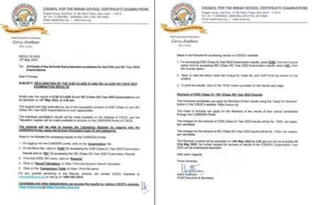 ICSE Board Result 2023 Live Updates ISC ICSE Results Announced Here S How You Can Check The