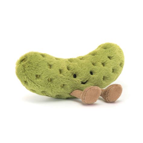Jellycat Amuseables Pickle Quirky Gherkin Plush Toy Curios Ts