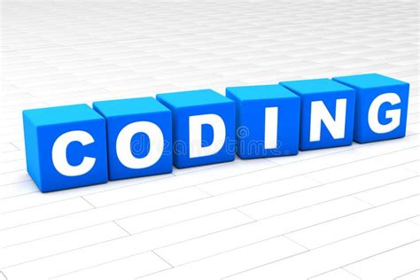 Coding Word Cloud Hand Sphere Concept Stock Illustration Illustration