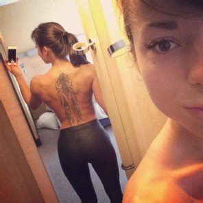 Tattoo On Her Back Is Just Awesome Porn Pic