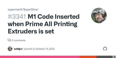 M1 Code Inserted When Prime All Printing Extruders Is Set · Issue 3341