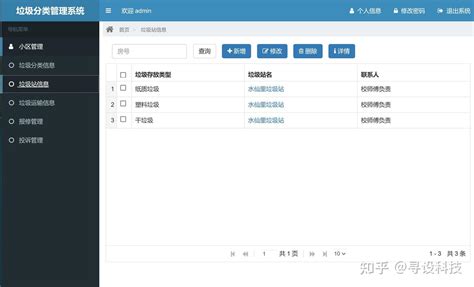 毕设源码推荐 Java毕业设计 基于javassm垃圾分类管理系统 知乎
