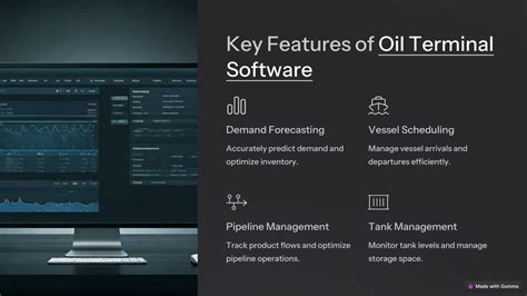 Ppt Oil Terminal Software Revolutionizing Logistics And Distribution