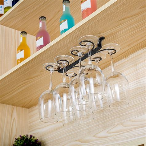 Wine Glass Hanger Under Shelf At Joe Jalbert Blog