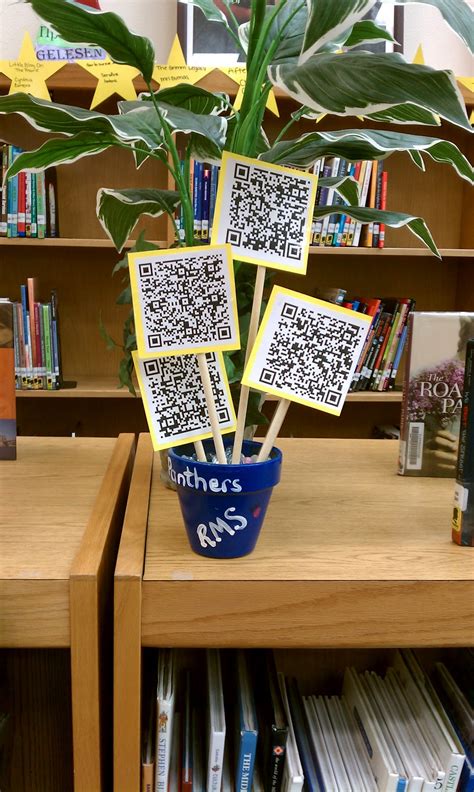 Technology Ridgeview QR Codes Hit The Library