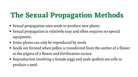 Sexual Propagation Seed Propagation Version 2 Pdf