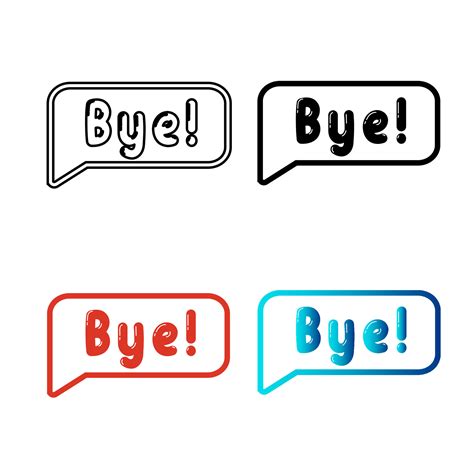 Resumen Adiós Mensaje Silueta Ilustración 25840208 Vector En Vecteezy