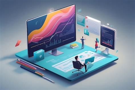 Premium Photo Metrics Concept Illustration