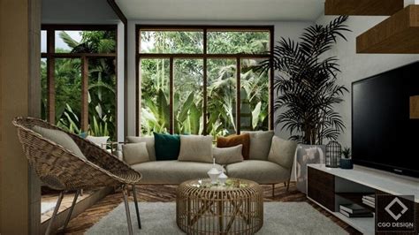 Modern Bahay Kubo Design With Native Furniture Pieces