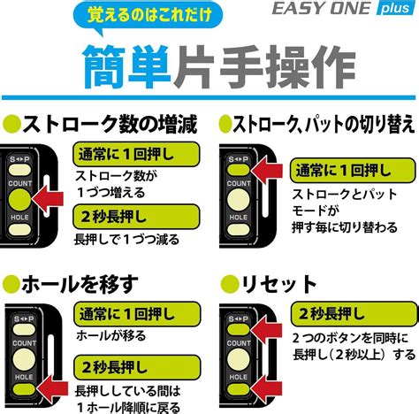 Tabata Gv0906 Digital Score Counter Easy One Plus Golf Round Supplies Black Buy Now With