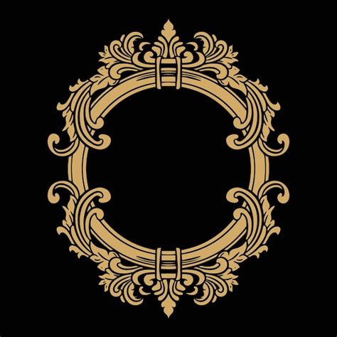 Premium Vector Vector Ornament Frame Floral Wedding Decoration