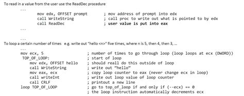 Solved In 32bit Assembly Use The Following Base