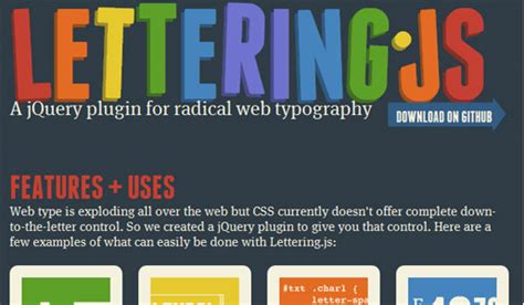 Best Jquery Plugins For Typography Sitepoint