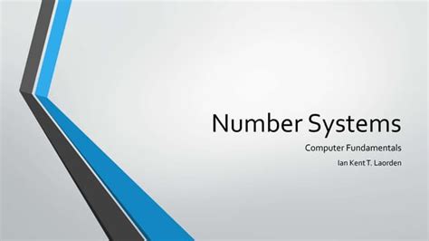 Number System Pptx