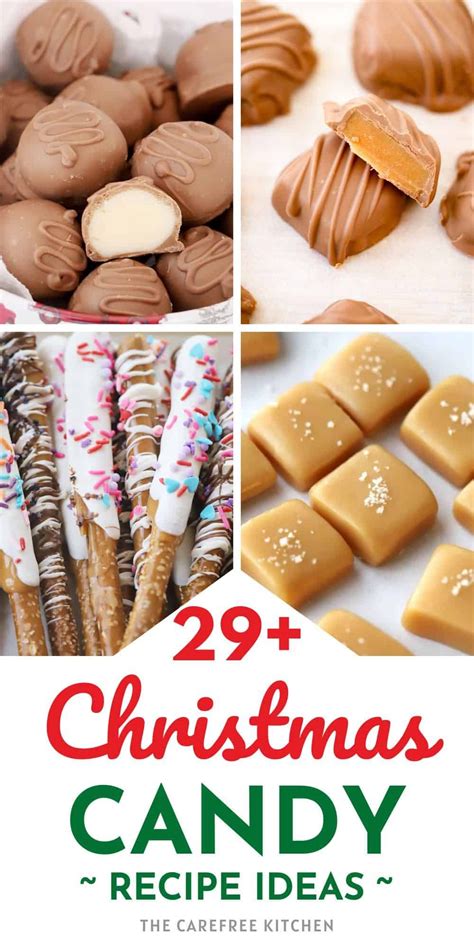 30 Easy Christmas Candy Recipes Perfect For T Giving Easy