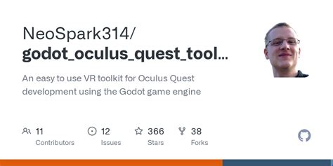 github neospark314 godot oculus quest toolkit an easy to use vr