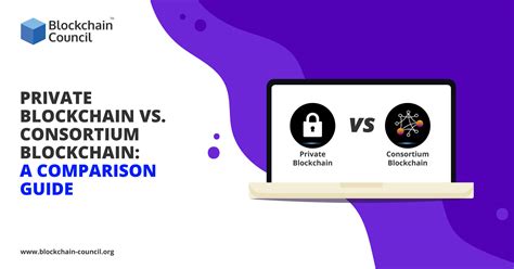 Private Blockchain Vs Consortium Blockchain A Comparison Guide