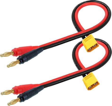 Qofowin Xt60 Connector Adapter Plug Xt60 Male Plug To 4mm