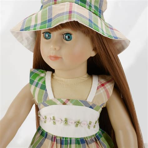 Lifelike Cute American Doll With Fabric Body Vinyl Doll Factory