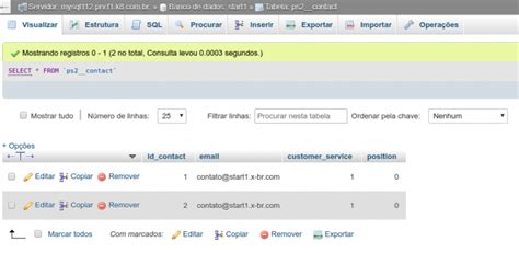 Tabelas No Phpmyadmin Central De Ajuda Com Tutoriais E Informações Hostnet