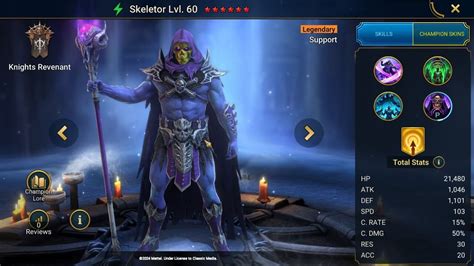 Skeletor Hellhades Raid Shadow Legends