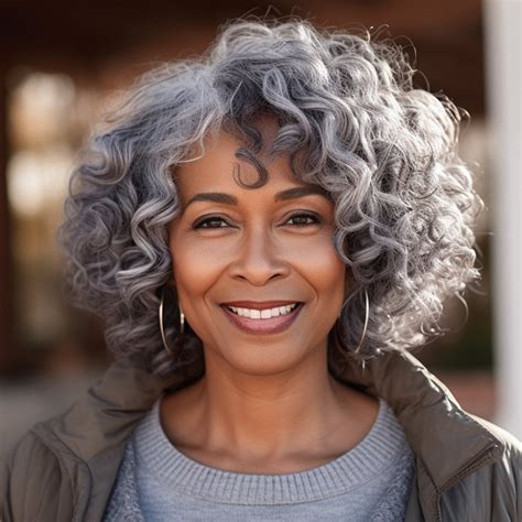 Soul Lady Custom Silver Grey Wig For Seniors Salt And Pepper Short Loose