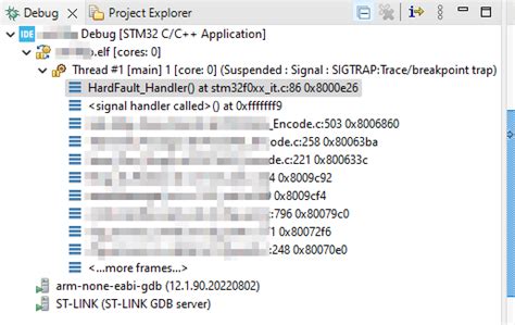 Solved Fault Analyzer No Hard Fault Info No Toolbar I Stmicroelectronics Community