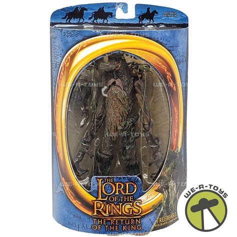 Lotr Treebeard With Branch Lifting Action Figure 2003 Toy Biz Nrfp We