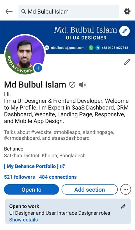 Md Bulbul Islam On Linkedin Mdbulbulislam Uibulbul