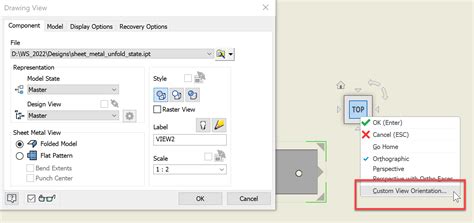 Right Click On A Hole Edge Of An Inventor Sheet Metal Part Shows Select
