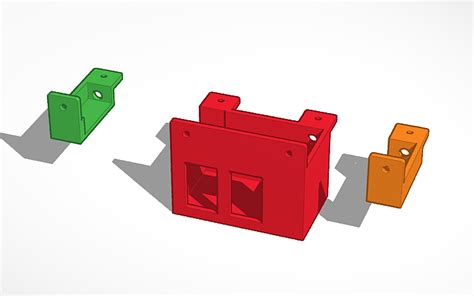 3d Design Led And Switch Mount Tinkercad