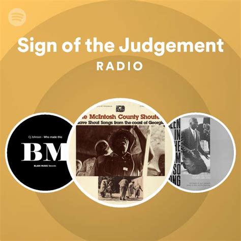 Sign of the Judgement Radio - playlist by Spotify | Spotify